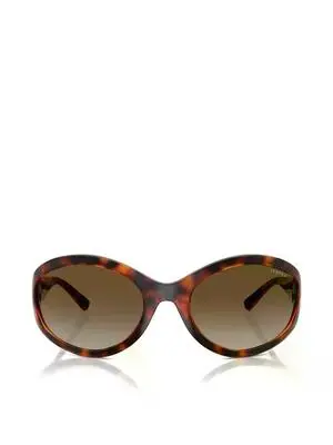 VOGUE EYEWEAR Tortoiseshell Oval Sunglasses