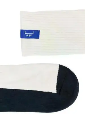 A-COLD-WALL* Ribbed Colour-block Socks