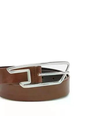 DIESEL® Outlined D Buckle Belt - Brown