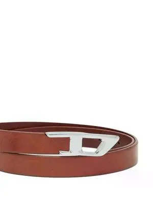 DIESEL® D Logo Belt - Brown