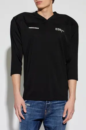 Dsquared2 T-shirt With Shoulder Pads