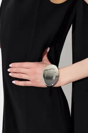 MAISON MARGIELA Brass Bracelet With Engraved Logo
