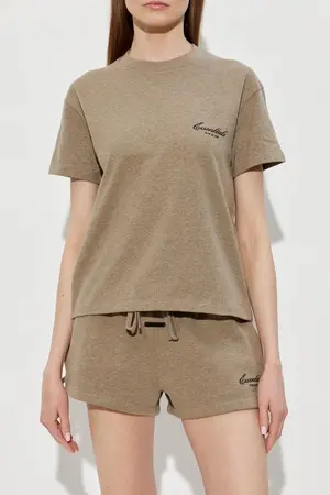 Fear Of God T-shirt With Embroidered Logo