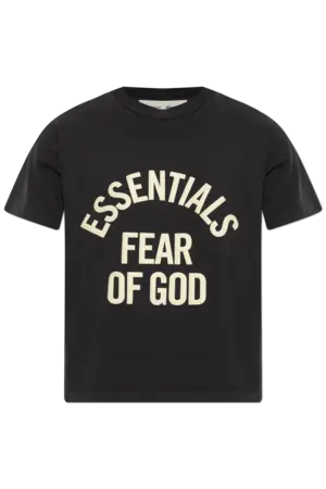 Fear Of God Logo-printed T-shirt - Black
