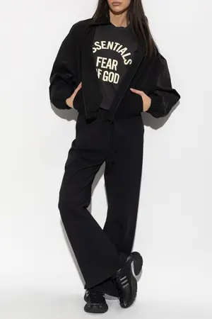 Fear Of God Logo-printed T-shirt - Black