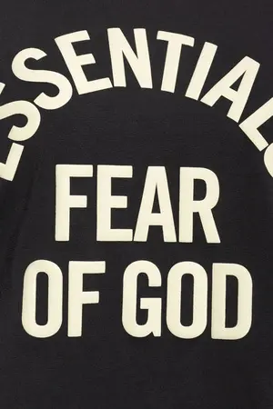 Fear Of God Logo-printed T-shirt - Black
