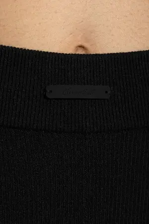 Fear Of God Ribbed Short Leggings - Black