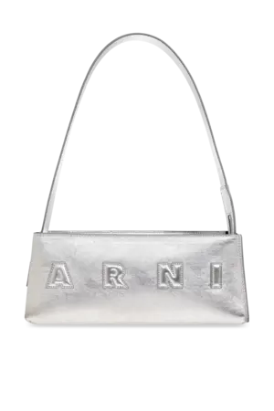 Marni Bag With Logo - Silver