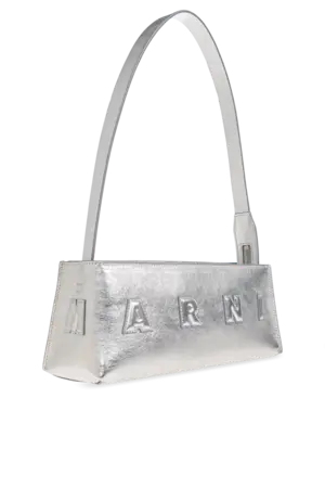 Marni Bag With Logo - Silver