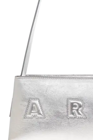 Marni Bag With Logo - Silver