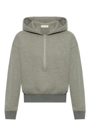 Fear Of God Hooded Relaxed Fit Sweatshirt - Grey