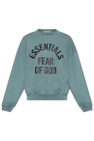 Fear Of God Sweatshirt With Logo - Blue
