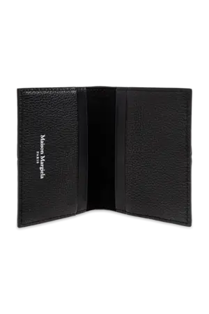 MAISON MARGIELA Leather Card Holder - Black