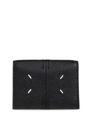 MAISON MARGIELA Leather Card Holder - Black