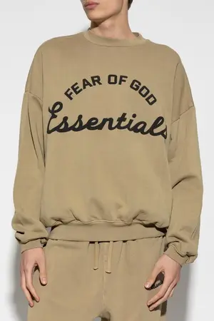 Fear Of God Logo Sweatshirt - Brown