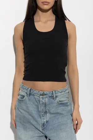 Fear Of God Sleeveless Ribbed Top - Black