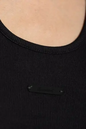 Fear Of God Sleeveless Ribbed Top - Black