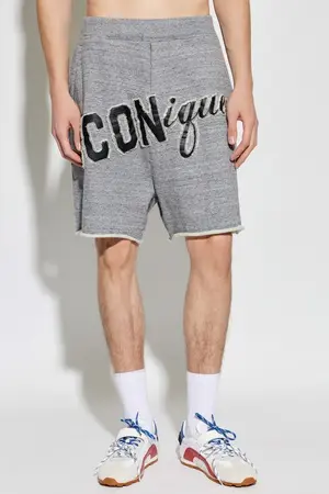 Dsquared2 Shorts With Logo - Grey