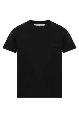Fear Of God T-shirt With Embroidered Logo - Black