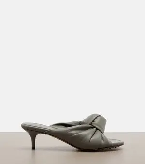 Bottega Veneta Cherry Knot Leather Mules