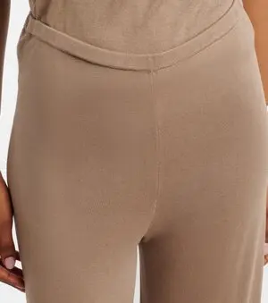 AYA MUSE Esme Silk-blend Straight Pants