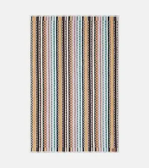 Missoni Aura Zigzag Set Of 2 Cotton Towels - Multicoloured