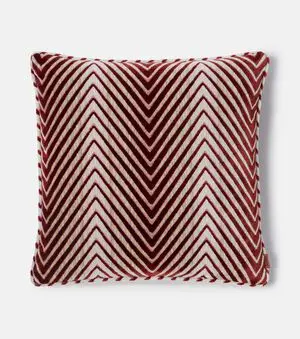 Missoni Ziggy Jacquard Cushion - Red
