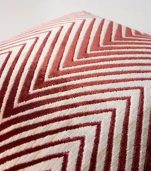 Missoni Ziggy Jacquard Cushion - Red