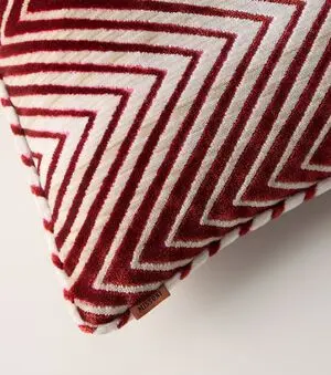Missoni Ziggy Jacquard Cushion - Red