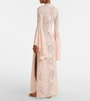 ALEXANDRA MIRO Amara Lace Maxi Dress