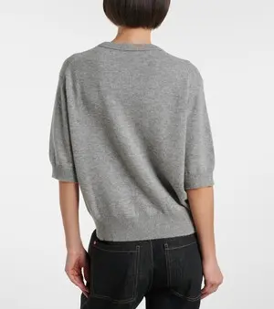Brunello Cucinelli Monili Cashmere Sweater - Grey