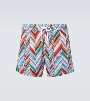 Missoni Zigzag Swim Trunks Multicoloured