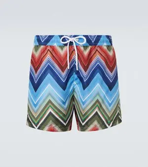 Missoni Zigzag Swim Trunks Multicoloured