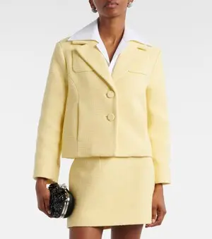 PATOU Cropped Cotton Jacket