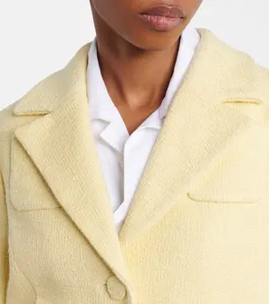 PATOU Cropped Cotton Jacket