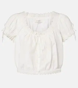 Doen Scalloped Blouses