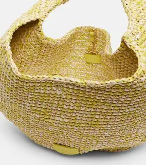 Khaite Olivia Medium Raffia Top-handle Bag