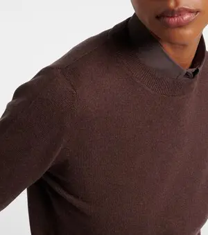 Brunello Cucinelli Monili Cashmere Sweater