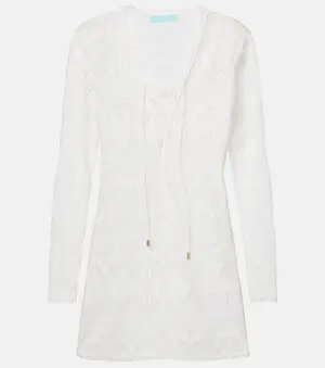Melissa Odabash Joelle Crochet Beach Cover-up - White
