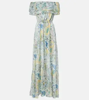 Etro Off The Shoulder Day Dresses