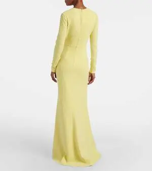 Elie Saab Bow-detail Cady Gown