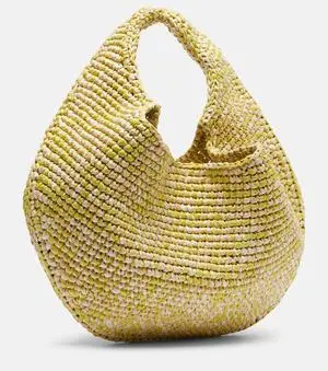 Khaite Olivia Medium Raffia Top-handle Bag