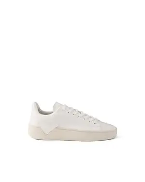 Prada Court Leather Sneakers - White