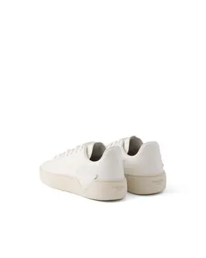 Prada Court Leather Sneakers - White