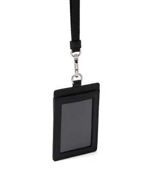 Prada Saffiano Leather Badge Holder