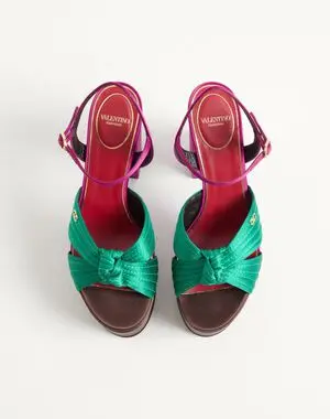 Valentino Garavani Sandal With Crasher Platform - Multicolour