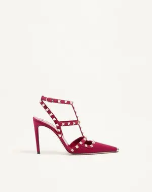 Valentino Garavani Rockstud Suede Pumps - Insolent