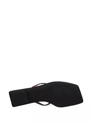 Jeffrey Campbell Linques 2 Square-toe Sandals - Brown