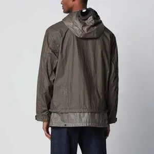 C.P. COMPANY Lead Bi-tm Nylon Goggle Jacket - Grey