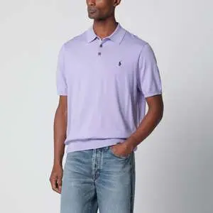 Polo Ralph Lauren Lilac Cotton Polo Shirt - Purple